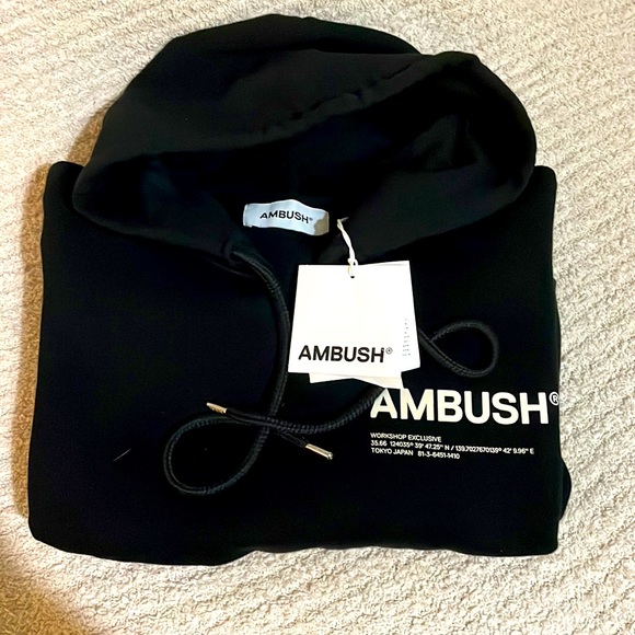 Ambush | Shirts | Authentic Black Ambush Hoodie 0 Cotton | Poshmark